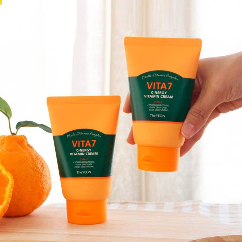 Витаминный крем для лица The Yeon Vita7 C-Nergy Vitamin Cream купить в ...